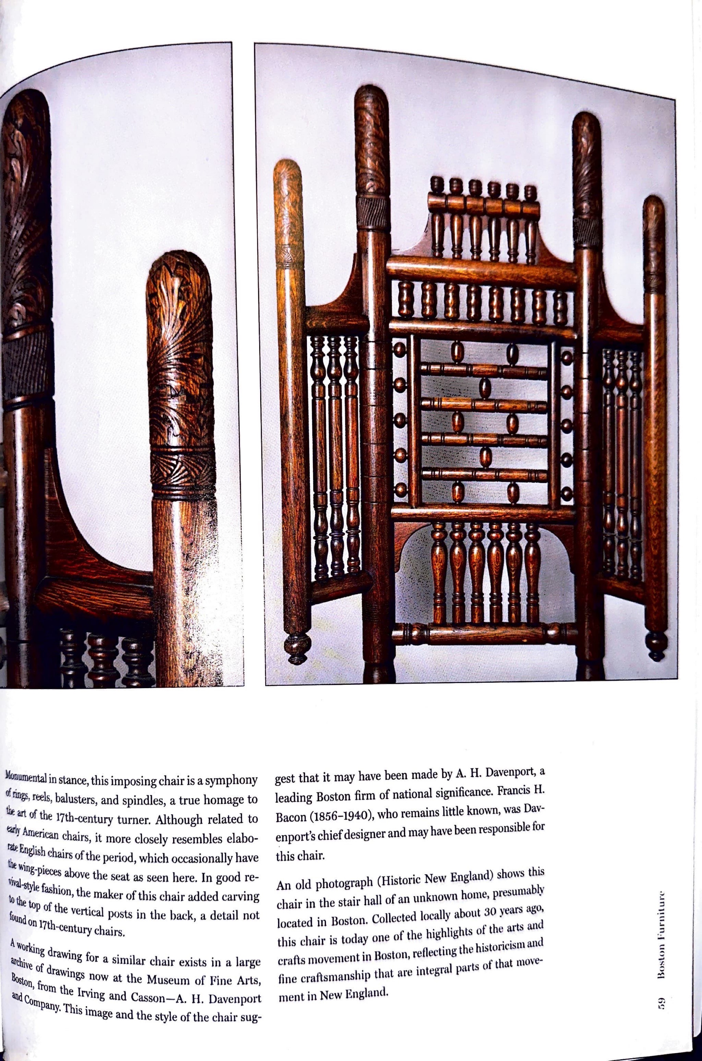 Turned Chair – Judge Skelton Smith Architecture